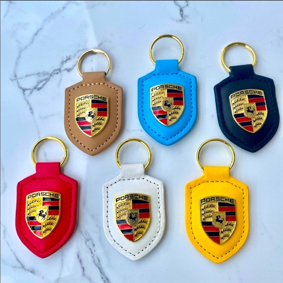 Accessories | Porsche Pink Key Chain | Poshmark